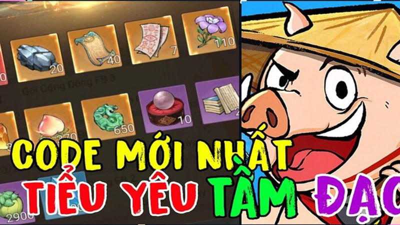 Code Tiểu Yêu Tầm Đạo mới nhất 2026 nhận quà siêu VIP